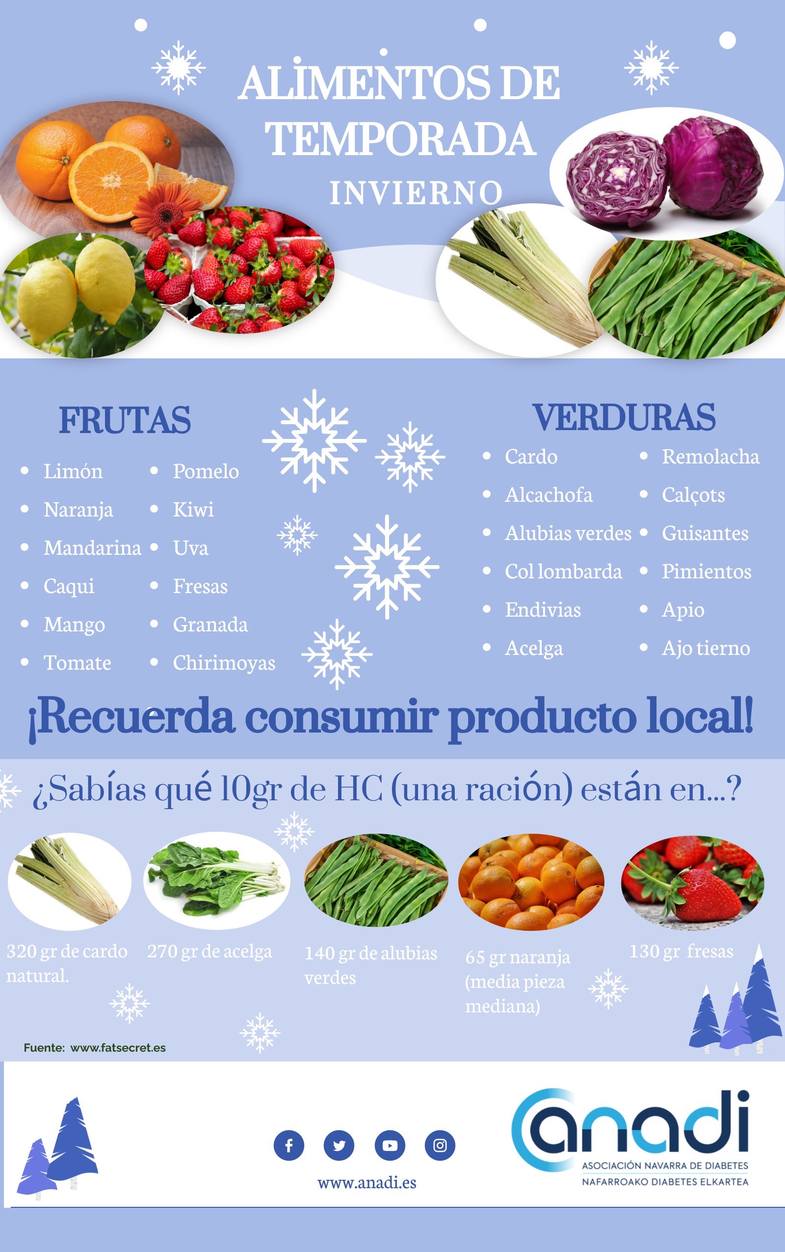 ALIMENTOS DE INVIERNO - ANADI